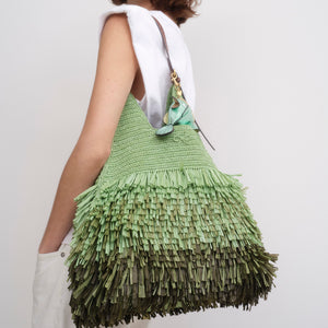 Dégradé Shag Raffia Bag | Anya Hindmarch UK