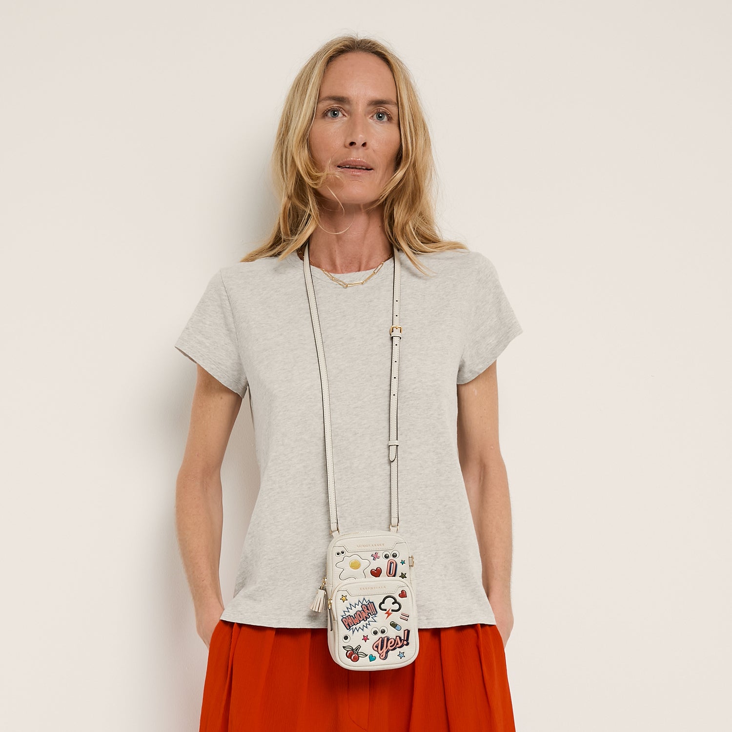All Over Stickers Essential Cross-body | Anya Hindmarch UK