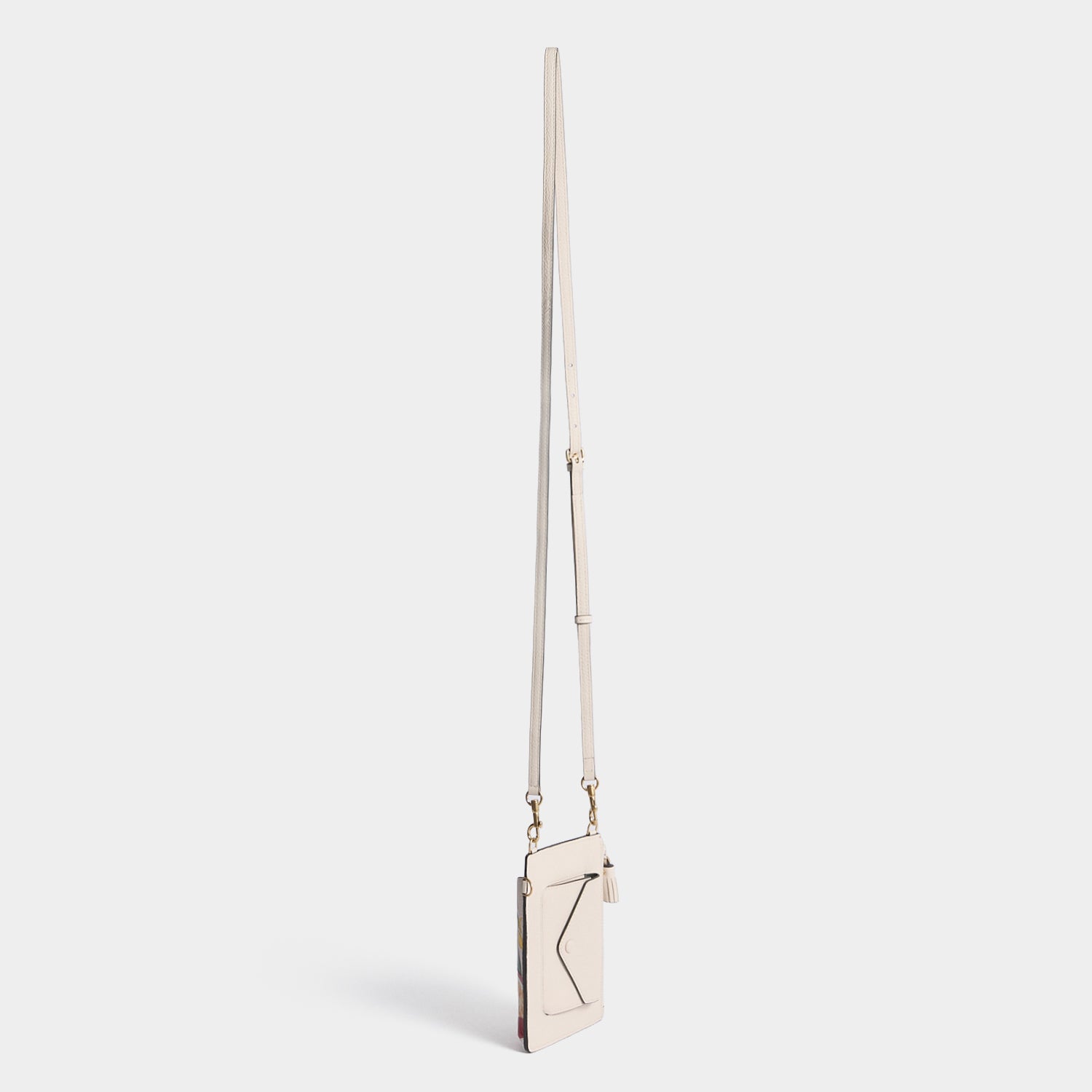 Anya Brands Corn Flakes Zip Phone Pouch on Strap | Anya Hindmarch UK