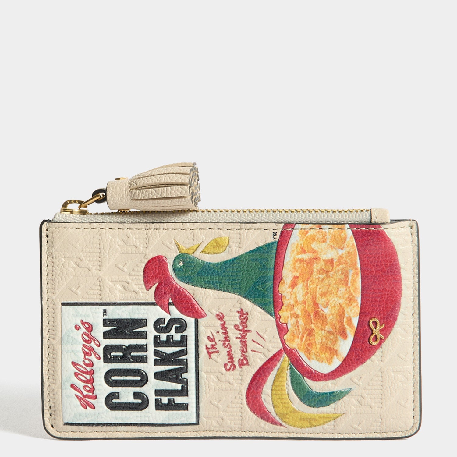 Anya Brands Corn Flakes Zip Card Case | Anya Hindmarch UK