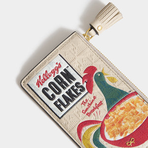 Anya Brands Corn Flakes Zip Card Case | Anya Hindmarch UK