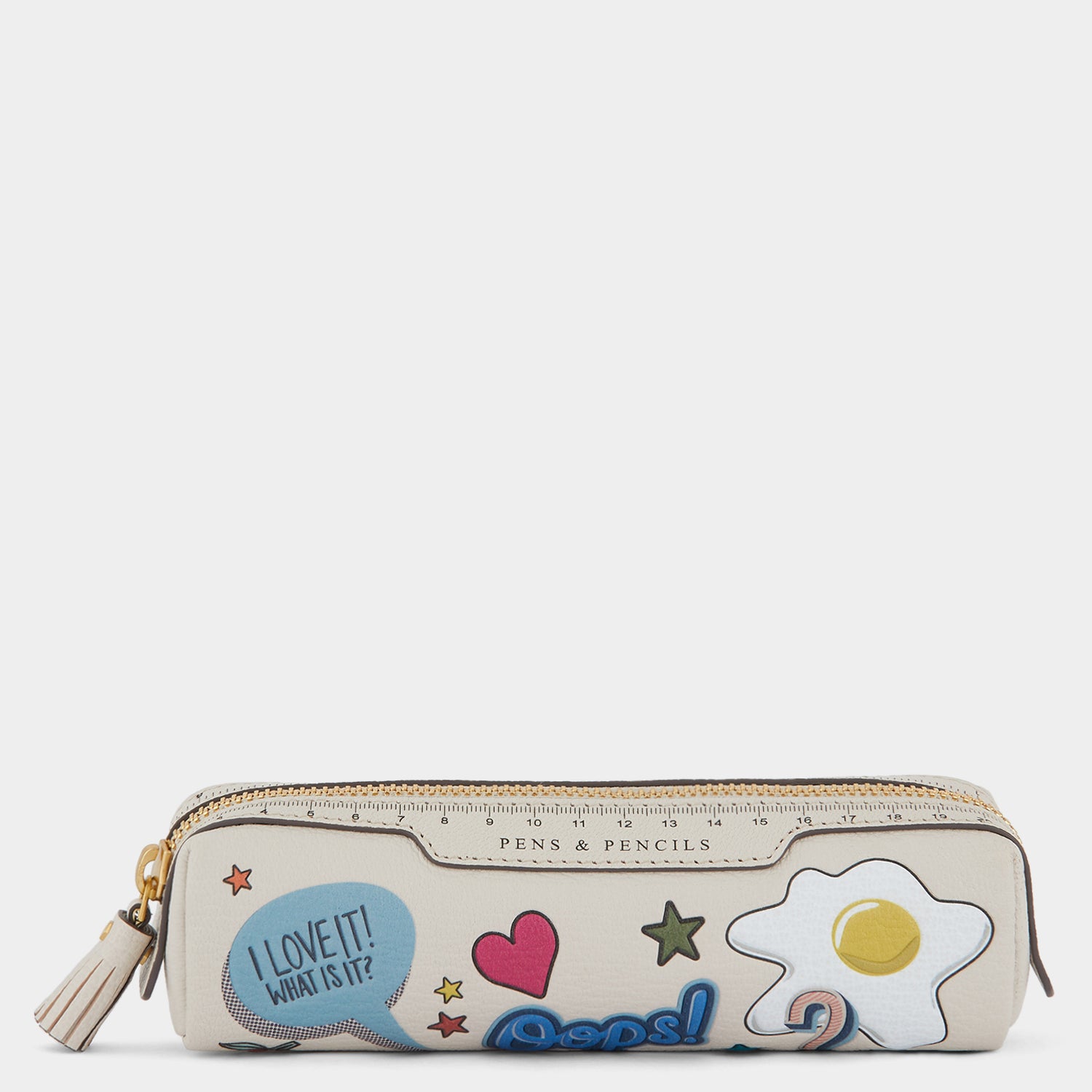 All Over Stickers Pencil Case | Anya Hindmarch UK